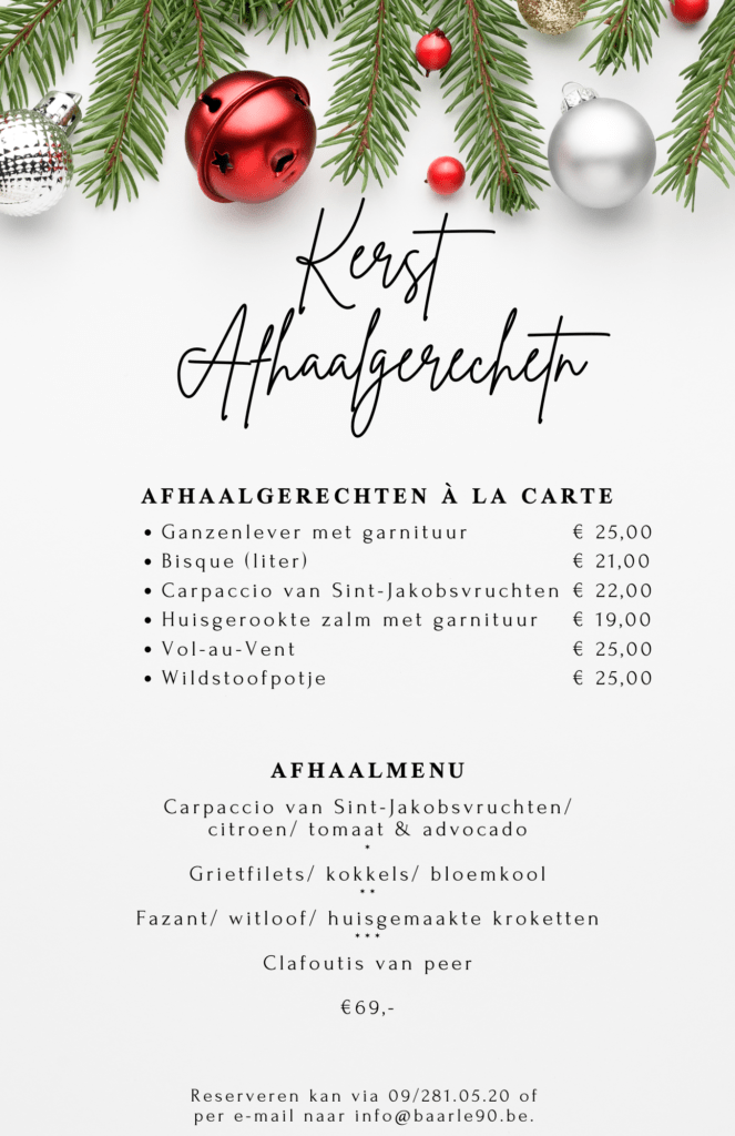 Menu – Baarle 90